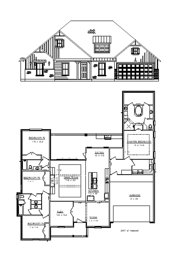 Sample Plans | Bryan Residential Homes, Single Family Homes and Home ...